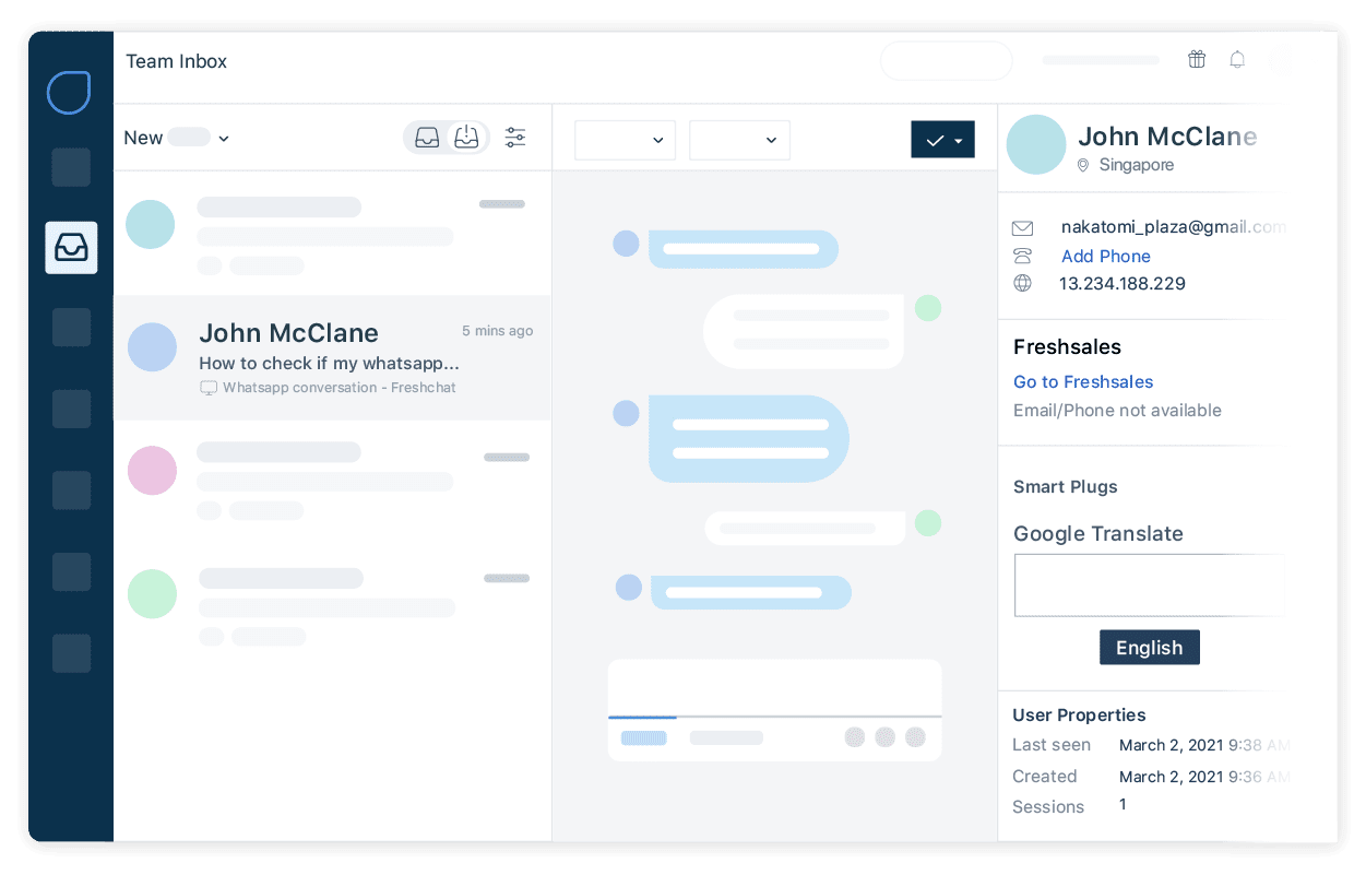 Freshchat - Software de mensajería al cliente