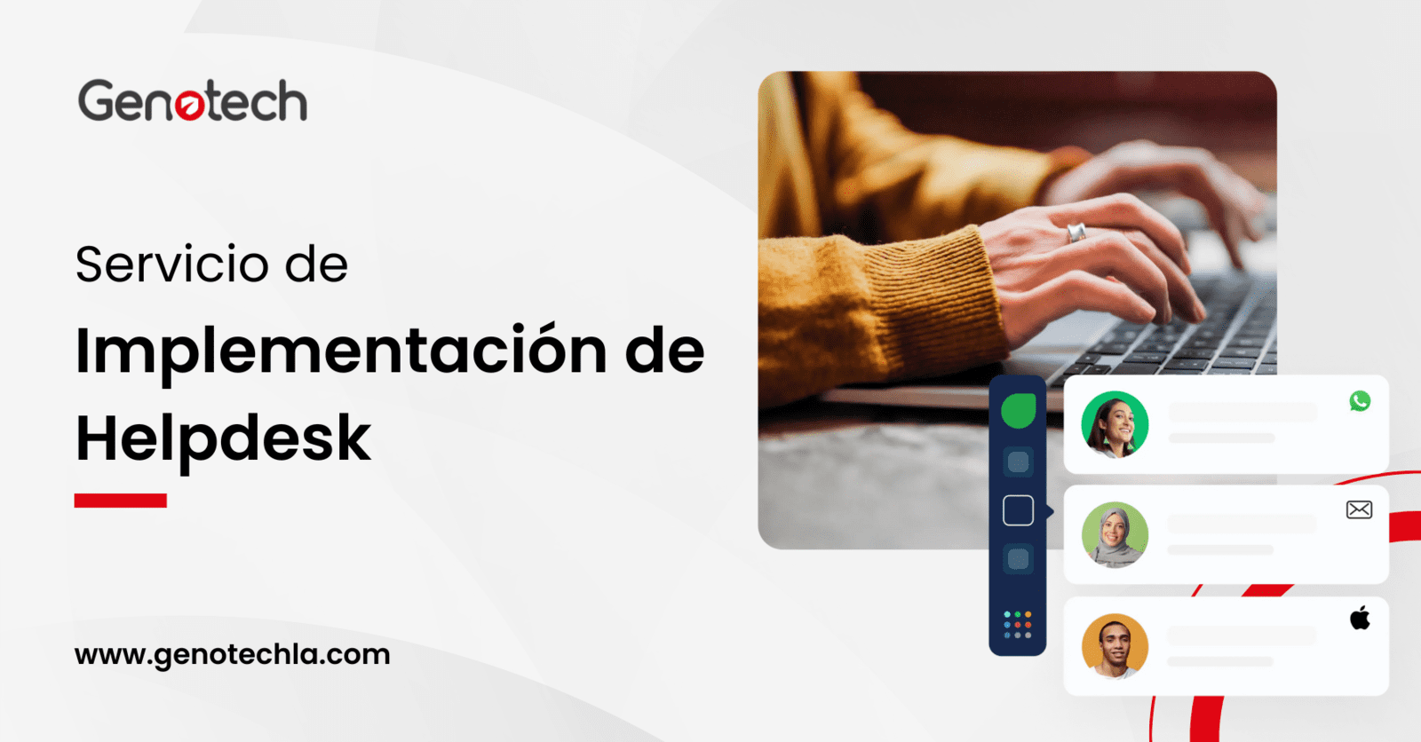 Servicio de implementación de software de Mesa de Ayuda | Genotech Panamá